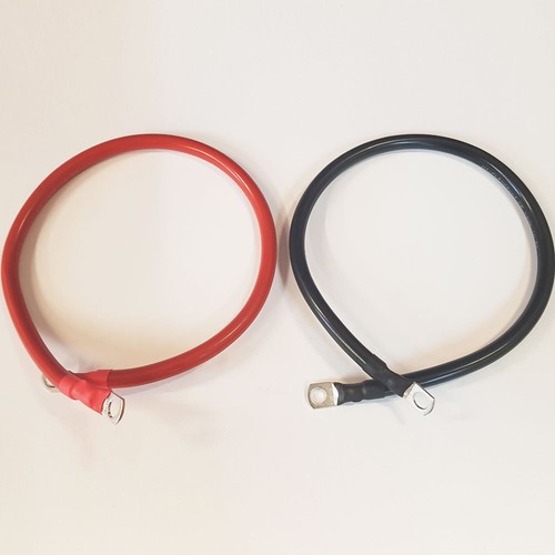 70mm2 485 Amp Battery Lead Power Strap Earth Leisure Cable Leads - 6 8 ...
