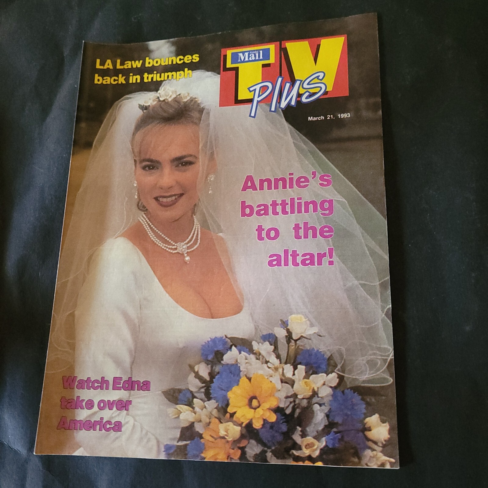 VINTAGE TV PLUS MAGAZINE 21 MARCH 1993 | eBay