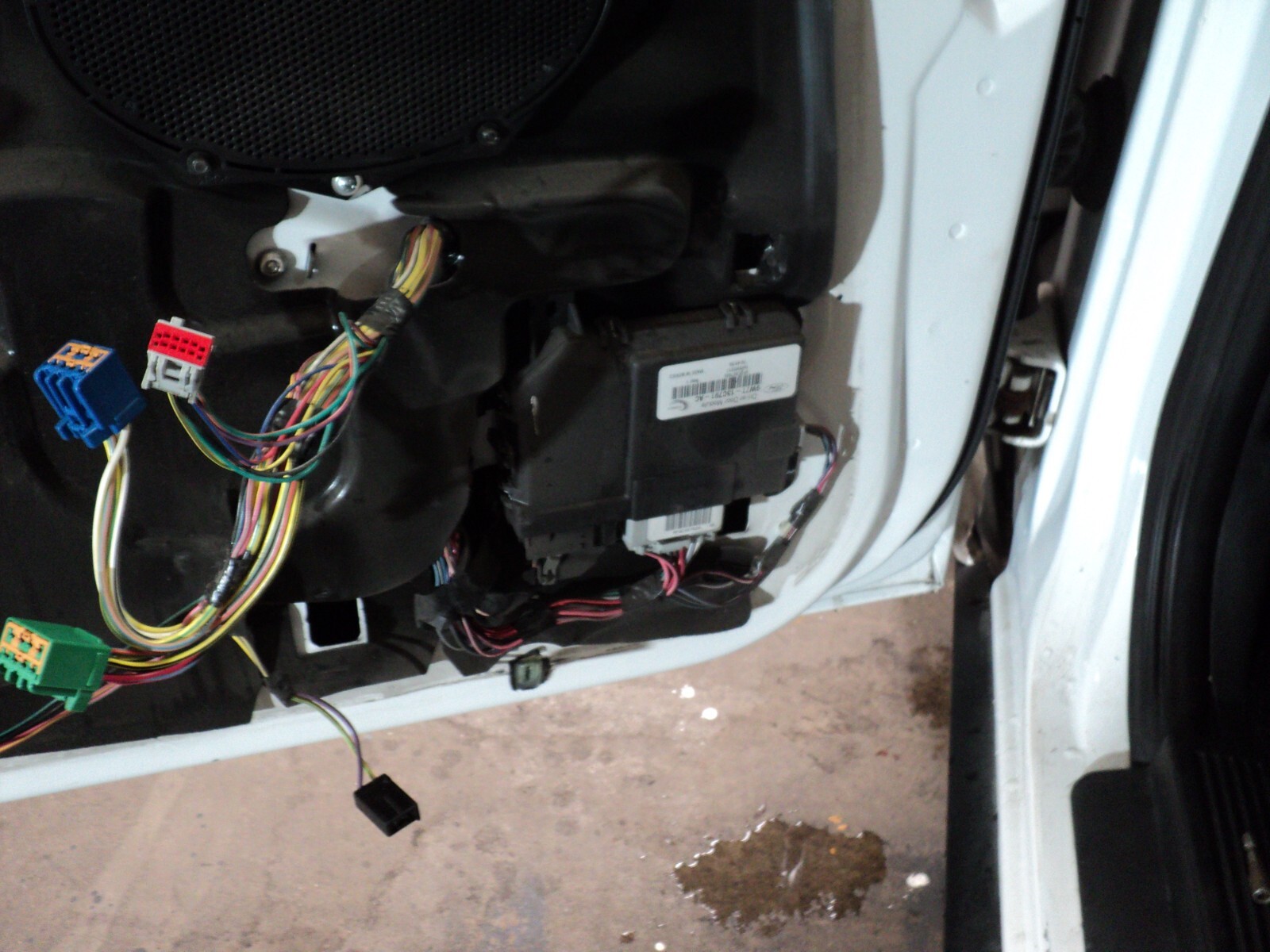 09 10 11 FORD CROWN VICTOR POLICE DRIVER DOOR LOCK MODULE 9W7T-13C791 ...