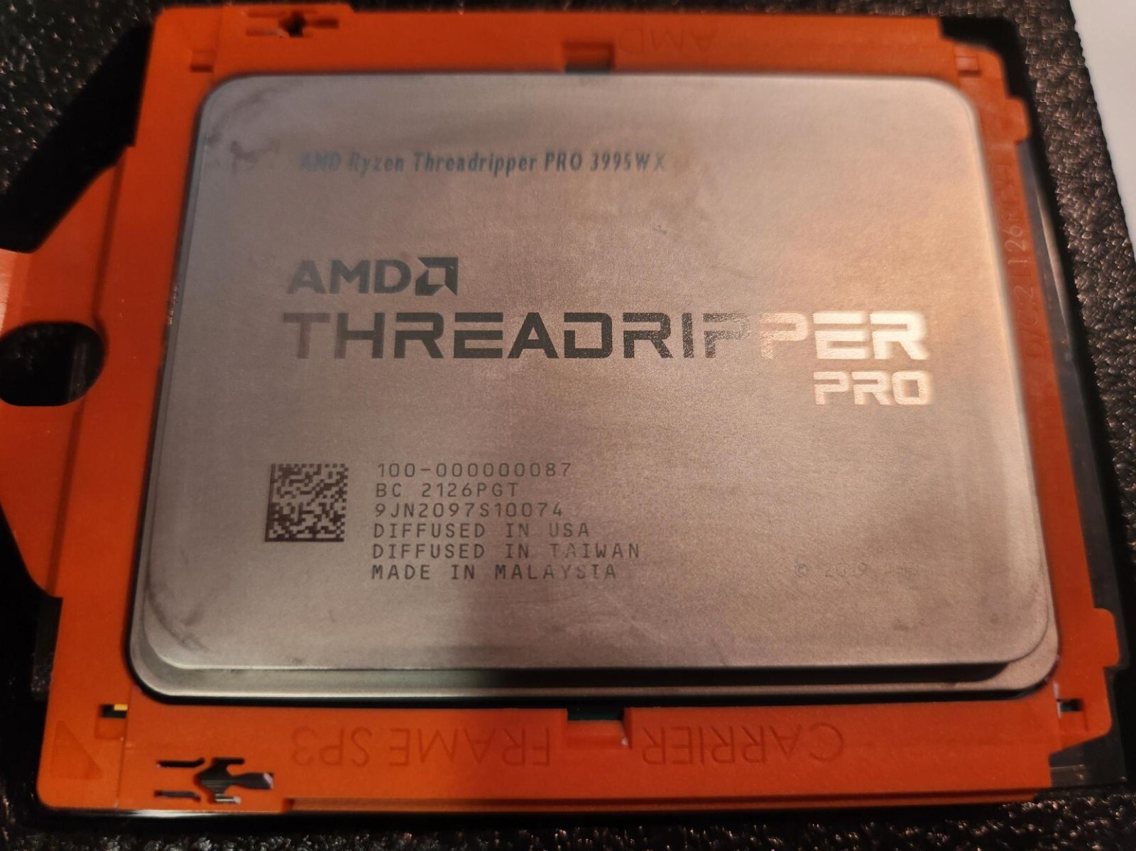 AMD Ryzen Threadripper Pro 3995WX Desktop Processor (4.2 GHz, 64 Cores ...