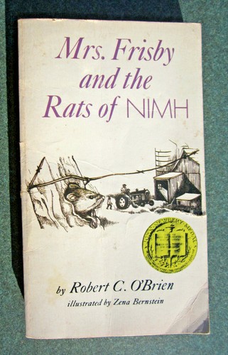 Mrs. Frisby and the Rats of NIMH Robert C. O’Brien Vintage Paperback ...