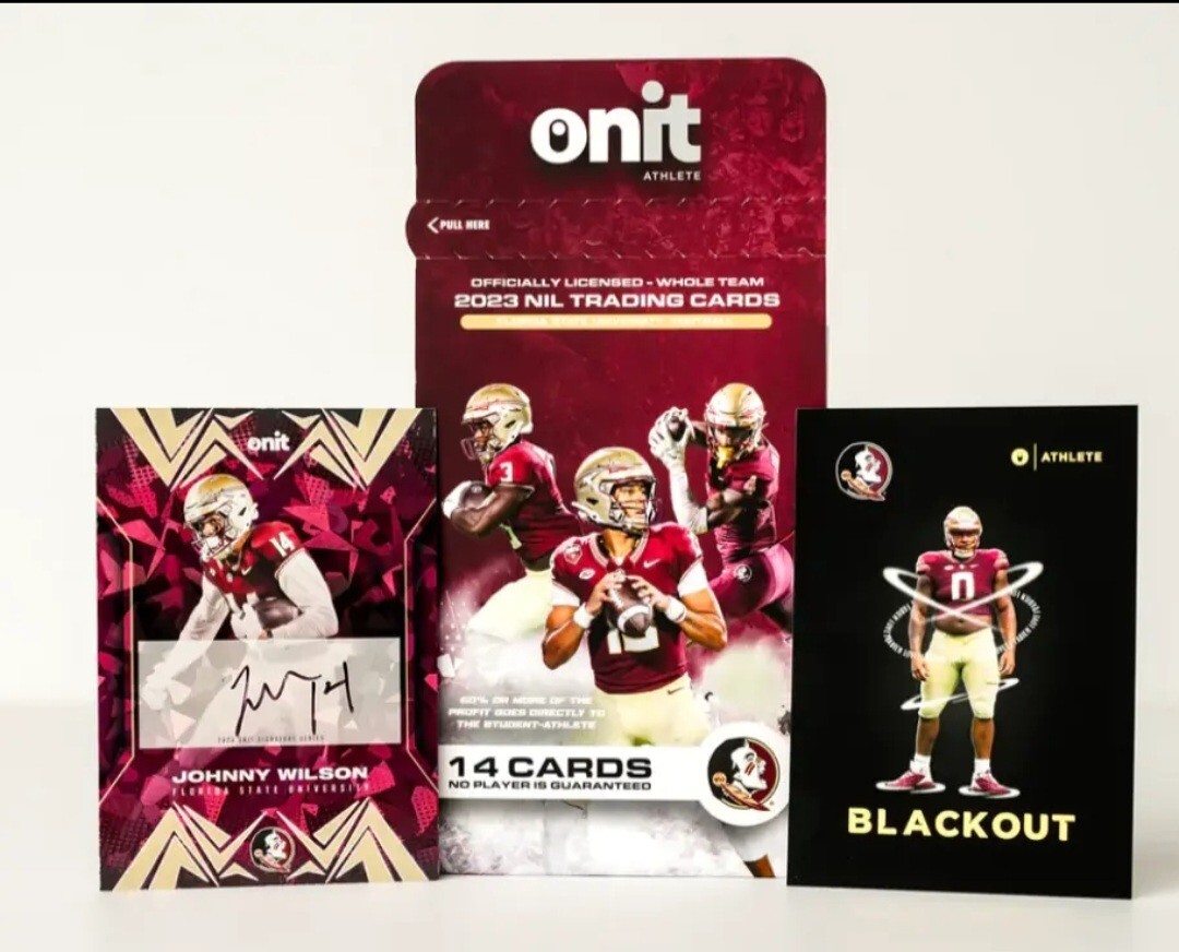 🏈 Pick your single card 2023 OnIt Florida State Seminoles Football ...