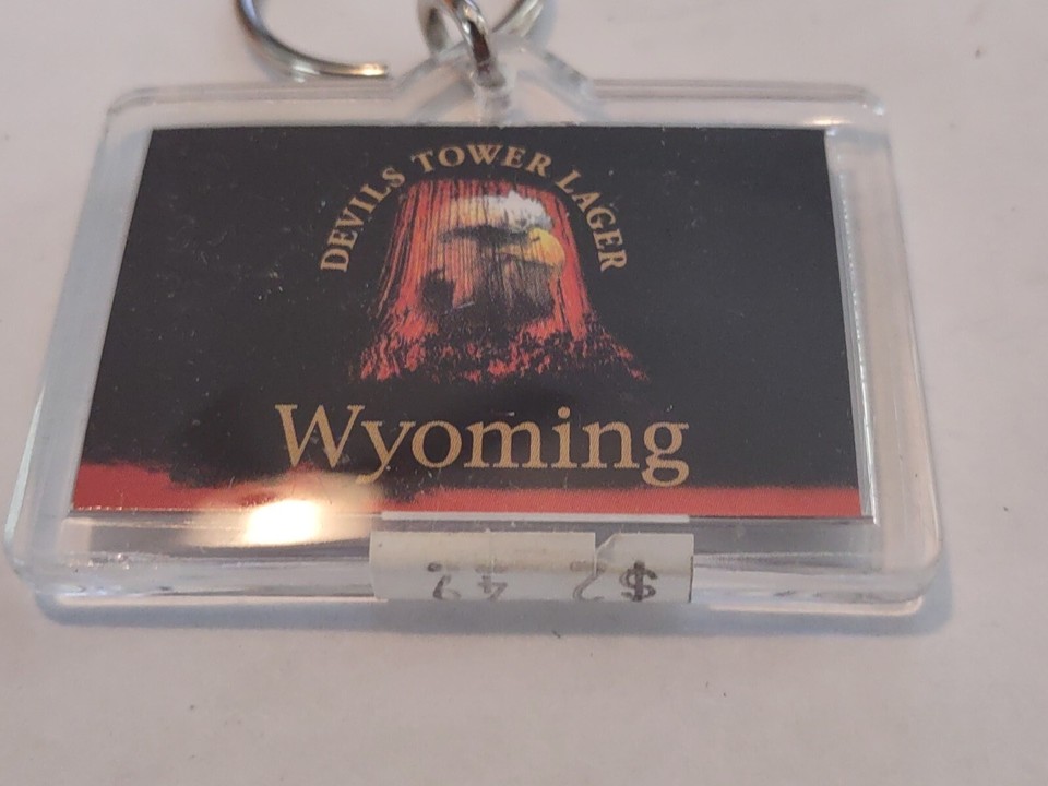 ACRYLIC DEVILS TOWER WYOMING KEYCHAIN BRAND NEW | eBay