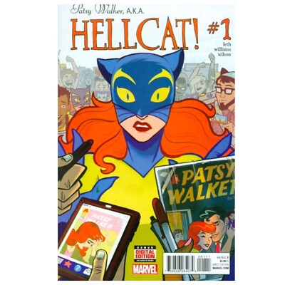 Patsy Walker AKA Hellcat Issue #1 Marvel 1st Print February 2016 | eBay