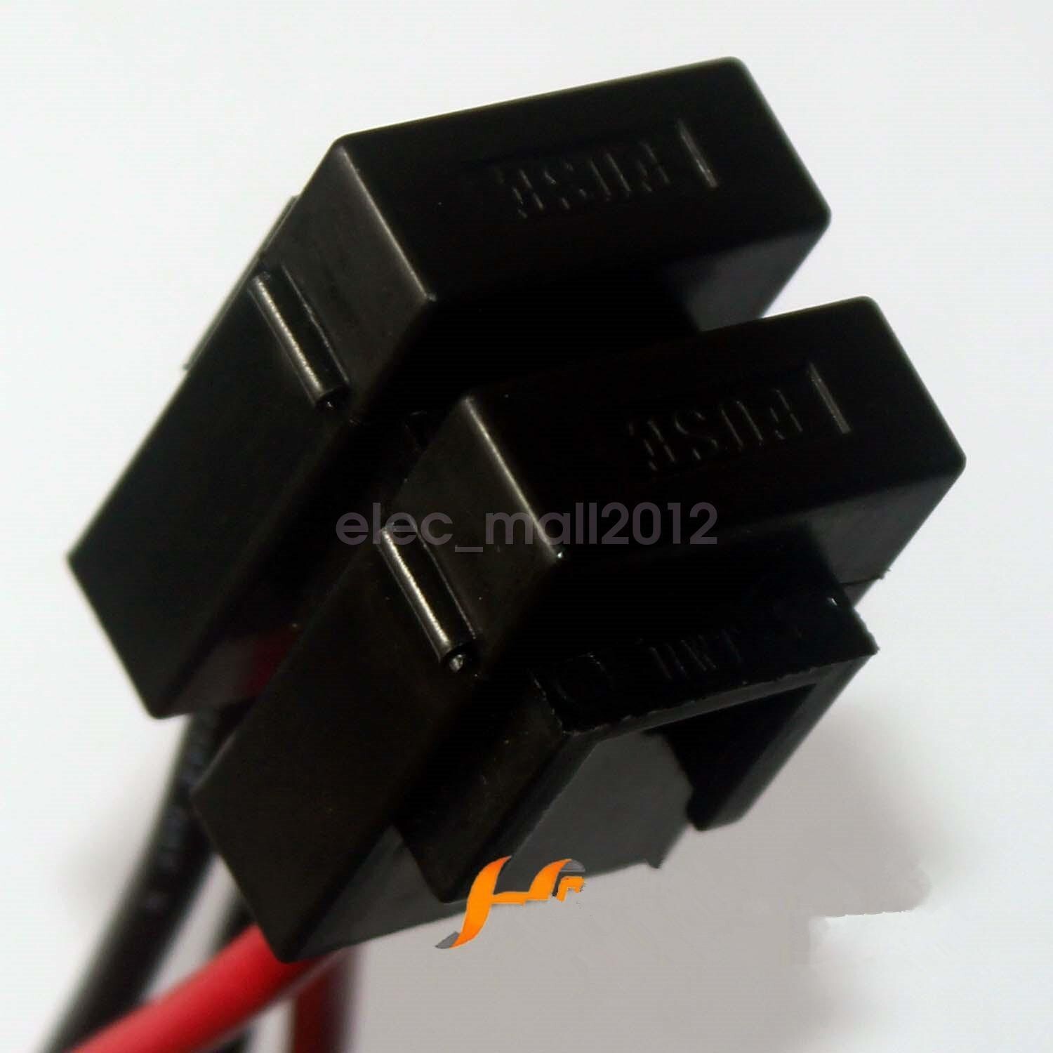 30A Fuse Short Wave Power Supply Cord Cable For Yaesu FT-857D FT-897D ...