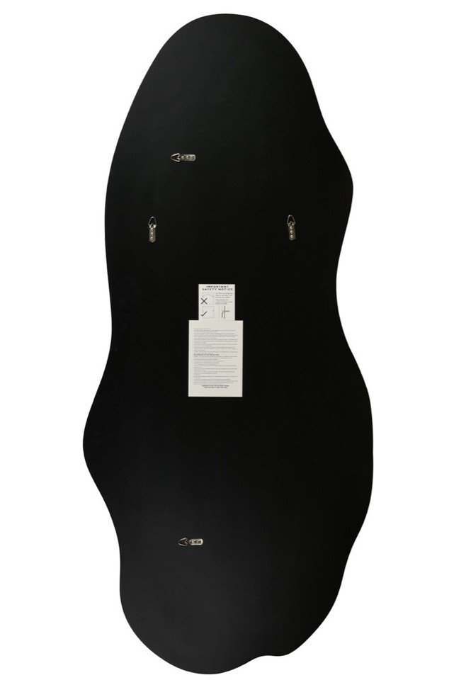 Mirroroutlet Large Frameless Pond Wall Mirror - 71" X 32" (180CM X 80CM ...