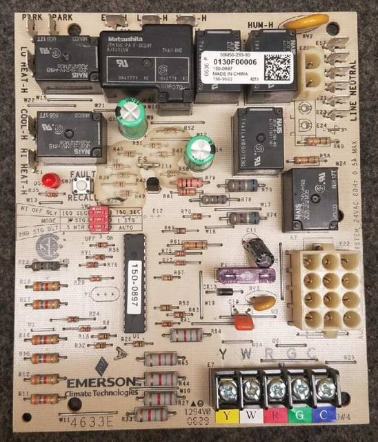 Goodman Pcb00109 Furnace Control Circuit Board 50m56-289-90 Emerson ...