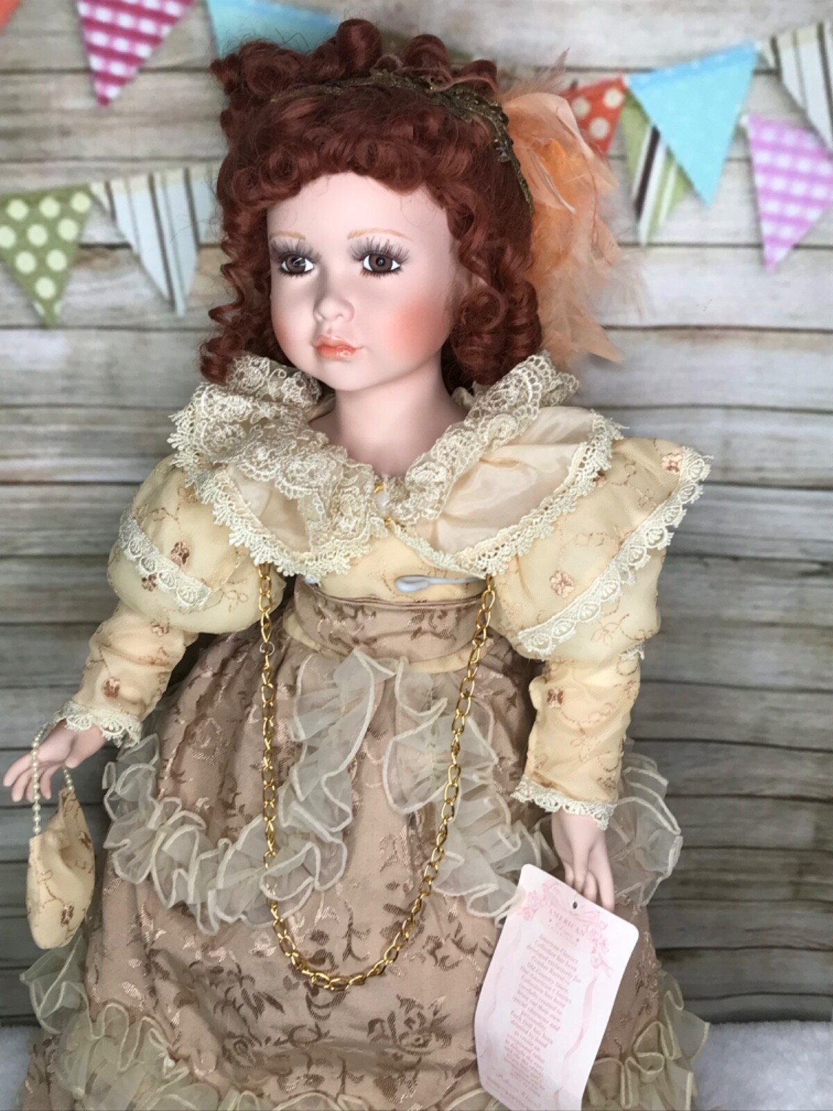 Collectible Porcelain doll 25” Rebecca Elaine (I) | eBay