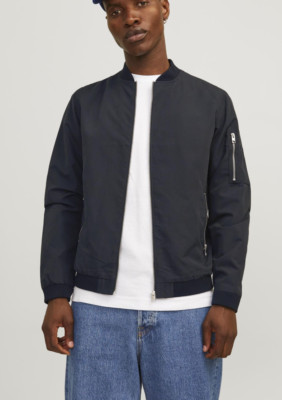 Jack & Jones Mens Bomber Jacket Rush Harrington Water Repellent Light ...