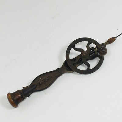 VTG O.W.B Hand Drill Woodworkers O.W. Bullock & Company USA Eggbeater ...