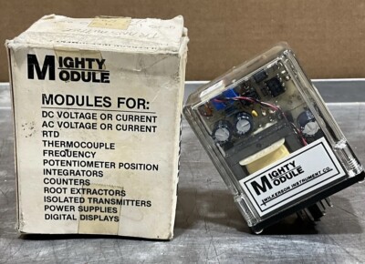 Mighty Module MM4300 INPUT 4/20mAdc OUTPUT 4/20mAdcPOWER 115VAC Nos ...