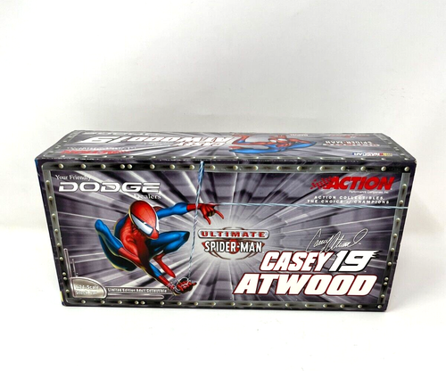 Casey Atwood #19 Dodge SPIDER-MAN 2001 Intrepid Nascar Action 1/24 ...
