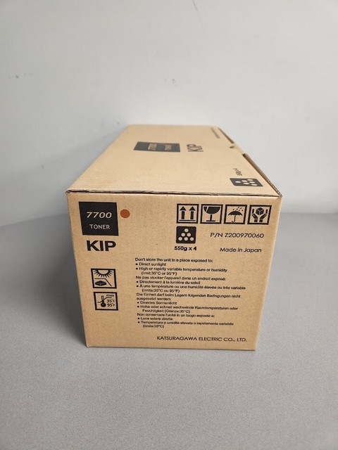 KIP 7700 Z200970060 (Bx/4) Black Toner Original Genuine for sale online ...