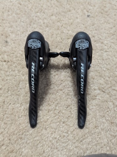 CAMPAGNOLO RECORD BRAKE / SHIFTER SET 9 SPEED DOUBLE OR TRIPLE ERGO ...
