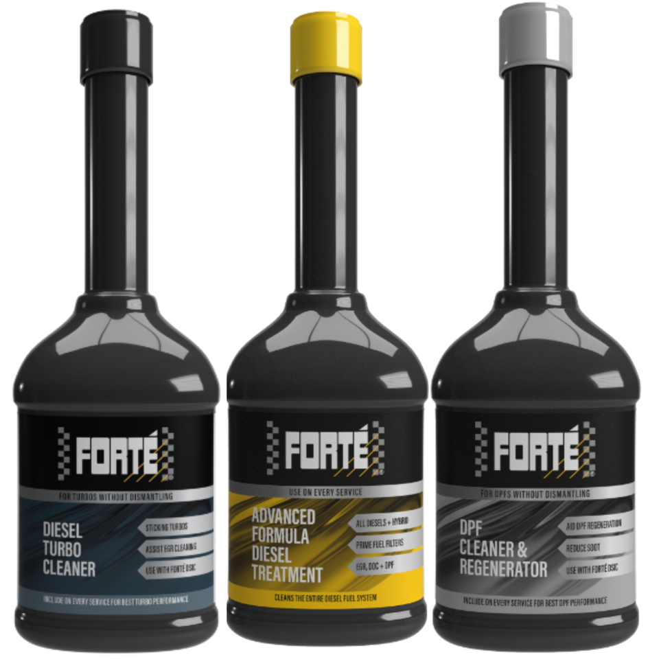 FORTE ADVANCED DIESEL TREATMENT DPF REGENERATOR & TURBO CLEANER (TRIPLE ...