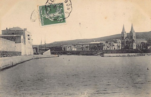 Algérie - LA CALLE El Kala - L'entrée du port et l'église | eBay