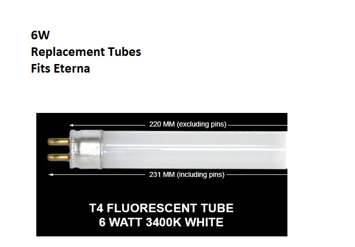 Pack of 2 T4 Fluorescent Tube Under Shelf Cabinet Lighting 6W 10W 16W ...