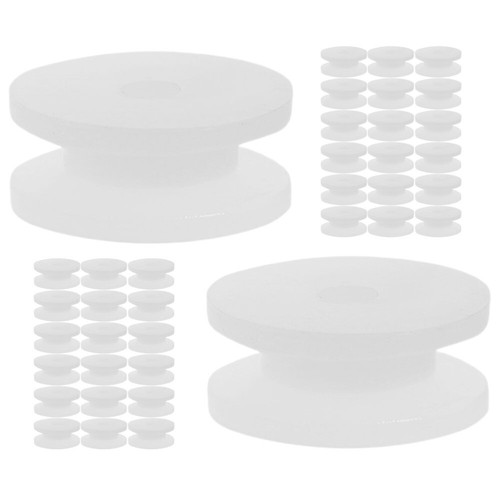 50 Pcs DIY Mini Gear Motor Plastic Pulley Wheel Child for Toy Rod | eBay