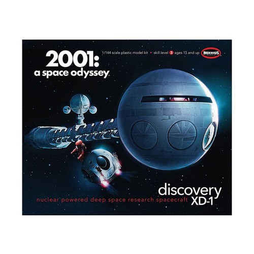 Moebius Models Model Kit 2001 A Space Odyssey - Discovery XD-1 (1/144 ...