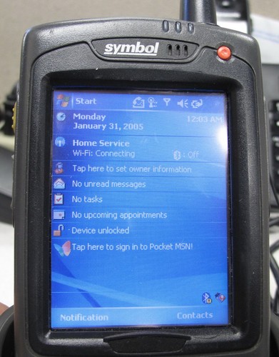 Motorola Symbol Barcode Scanner MC70 MC7095 -PUGDJQHA8WR 1D PDA ...