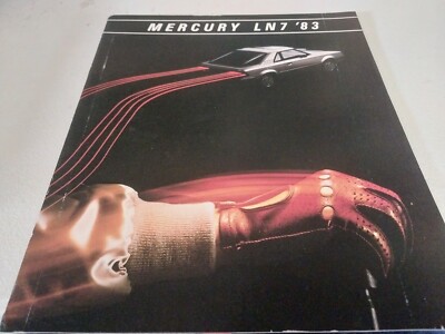 1983 MERCURY LN7 Original Sales Brochure | eBay