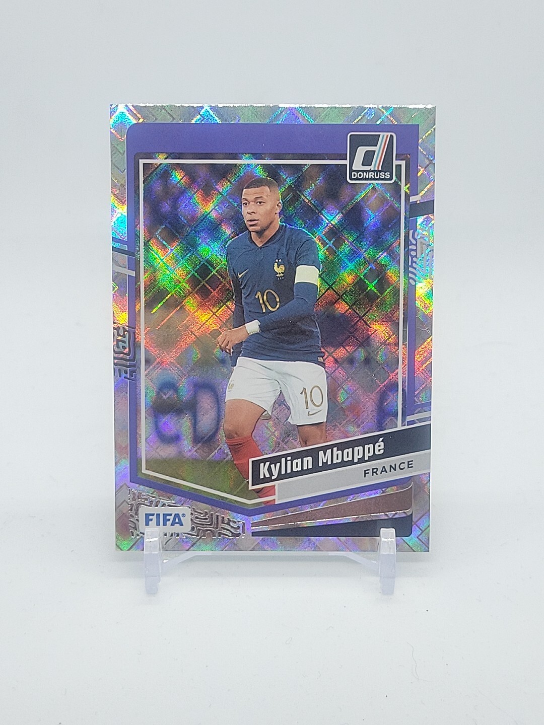 2023-24 Panini Donruss Soccer FIFA Diamond Parallel #17 Kylian Mbappe ...