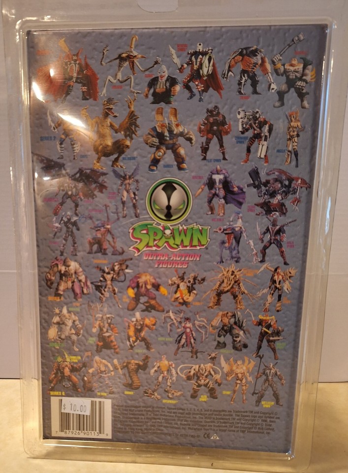 1996 McFarlane Toys Spawn Gold Clown Ultra Special Edition -Action ...