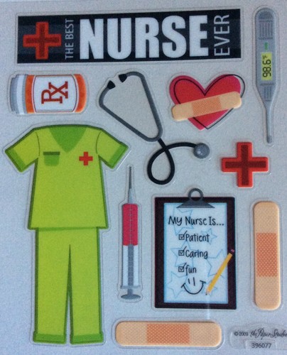 Nurse Scrapbook Craft Stickers | eBay