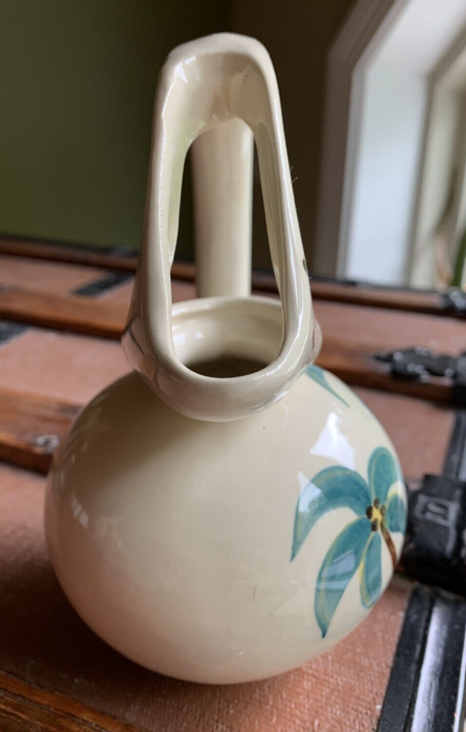 RARE Vintage Purinton Pottery Palm Tree Florida Honey Pot Jug MID ...