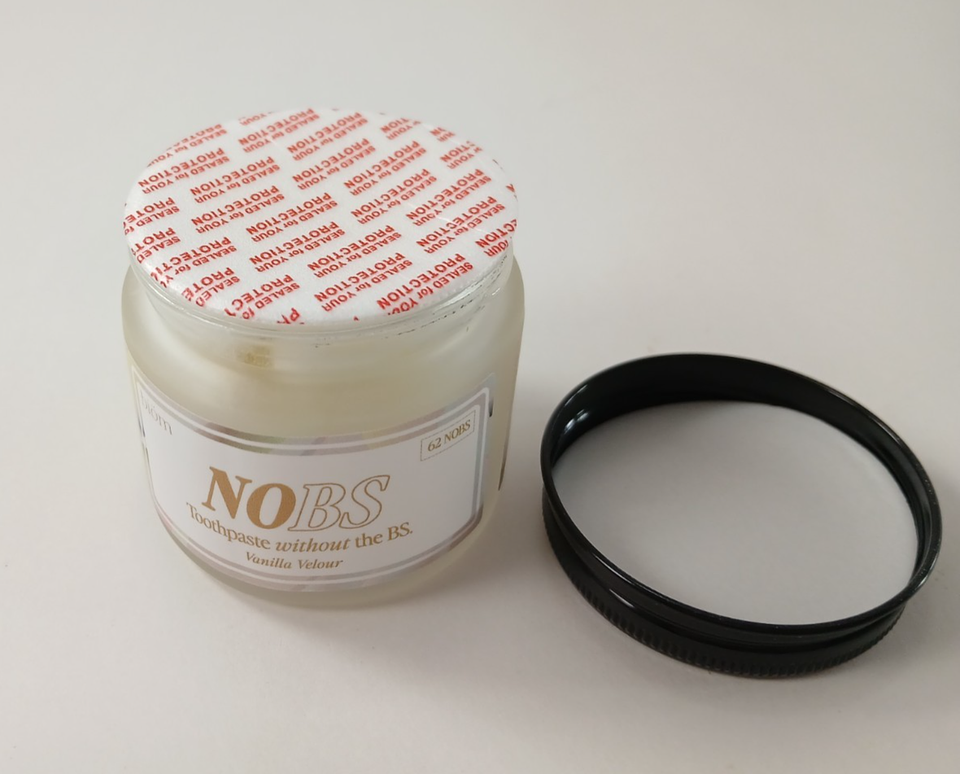 Biom NoBS Toothpaste Tablets Fluoride-Free VANILLA VELOUR nano ...