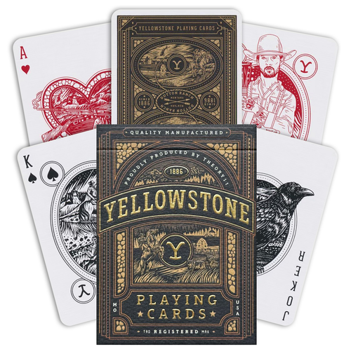 Yellowstone Playing Cards Dutton Ranch Theory 11 Magic Tricks USPCC ...