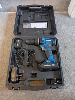 Wickes 18V Cordless Hammer Drill | eBay UK