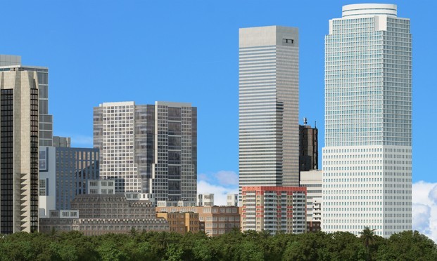 TrainJunkies Big City 14 Model Railroad Backdrop | eBay