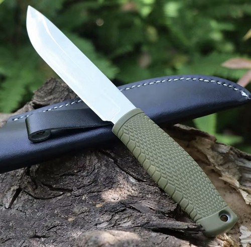 Benchmade 202 LEUKU Fixed Blade Knife - Ranger Green for sale online | eBay