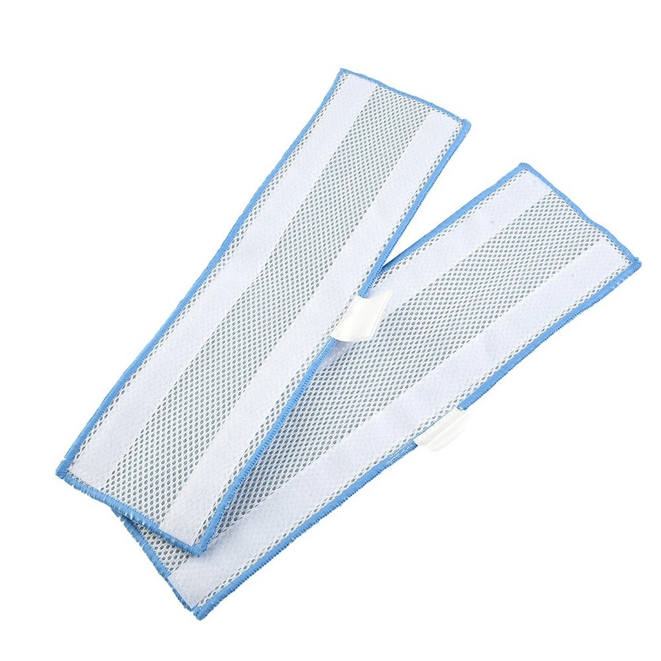 2PCS Mop Cloths Washable Reusable Microfibre For Moppy Floor cleaner ...