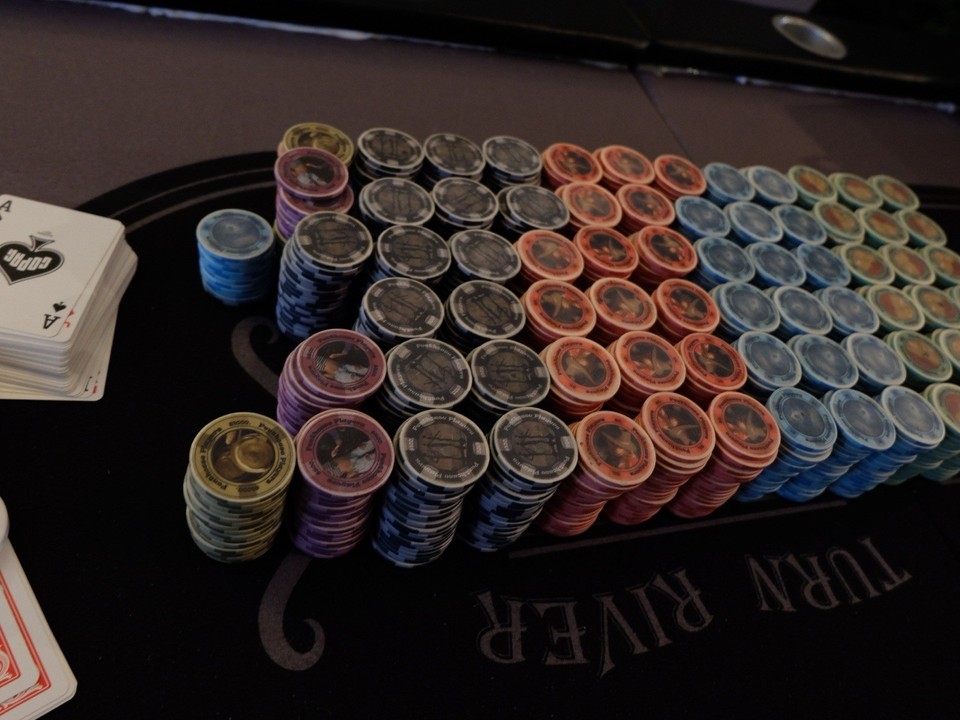 Vintage Ceramic Poker Chip Set 1400+ Rare 6 Denominations “Penthouse ...