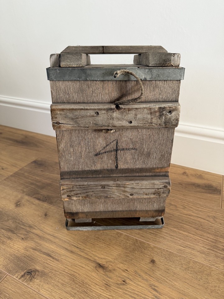Vintage Army Wooden Ammo Box Storage Crate WW2 Very Authentic | eBay UK