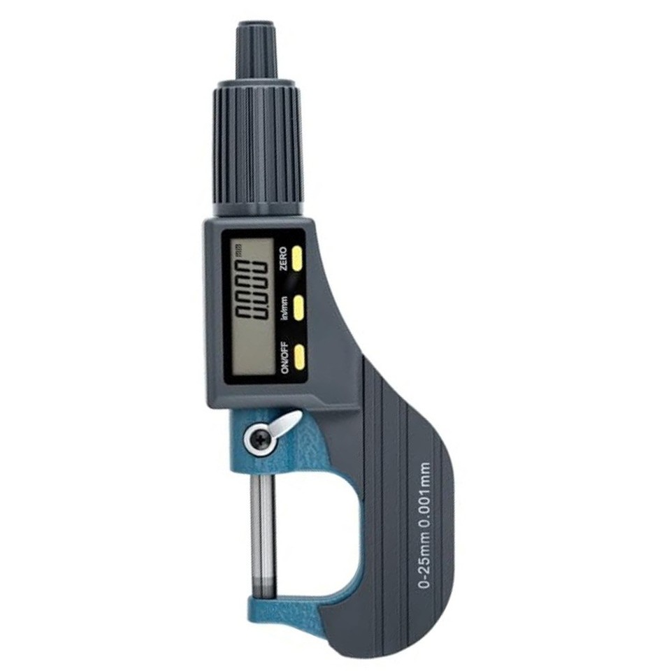 Digital Micrometer 0.001mm Accuracy For Machining Instruction Manual ...