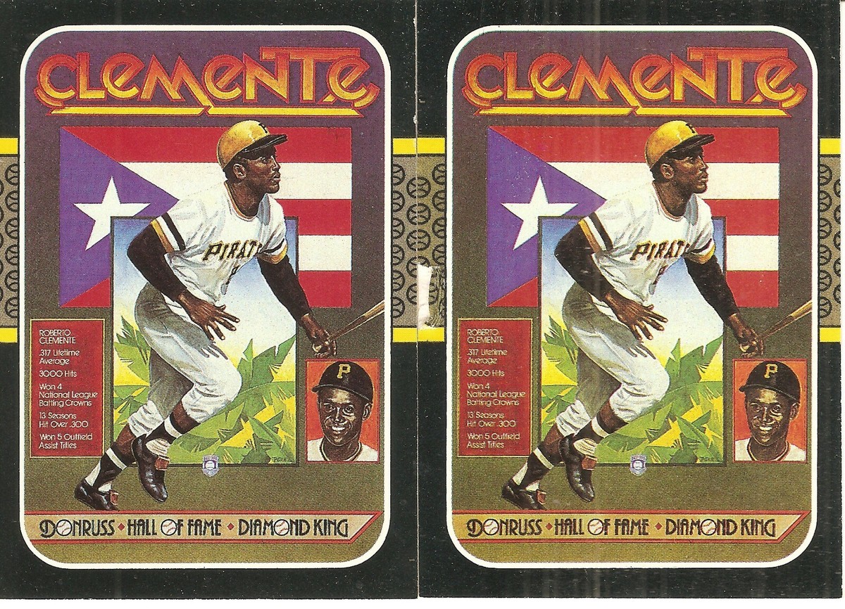 Roberto Clemente Baseball Card
