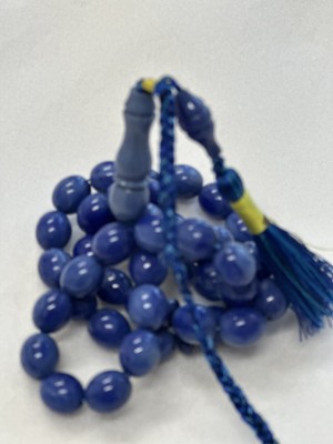 Islamic Prayer beads Tasbih, Misbaha, Subha. 33 Beads Rosary, Worry ...