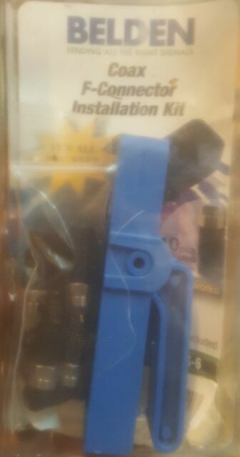 Belden Rg-6 Coax F-connector Installation Kit Cmxcombo-r B41 for sale ...