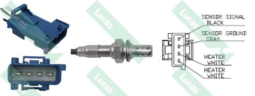 Lucas Electrical LEB459 Lambda Sensor for sale online | eBay
