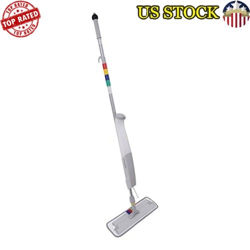 Bucketless Microfiber Mop System Kit Floor Cleaning Tool 59in ...