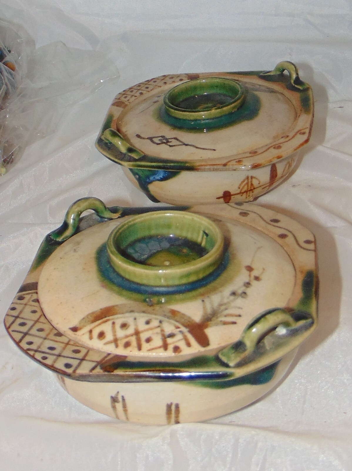 Set of Japanese/Oriental Rice Noodle Soup Covered Bowls...LOOK | eBay