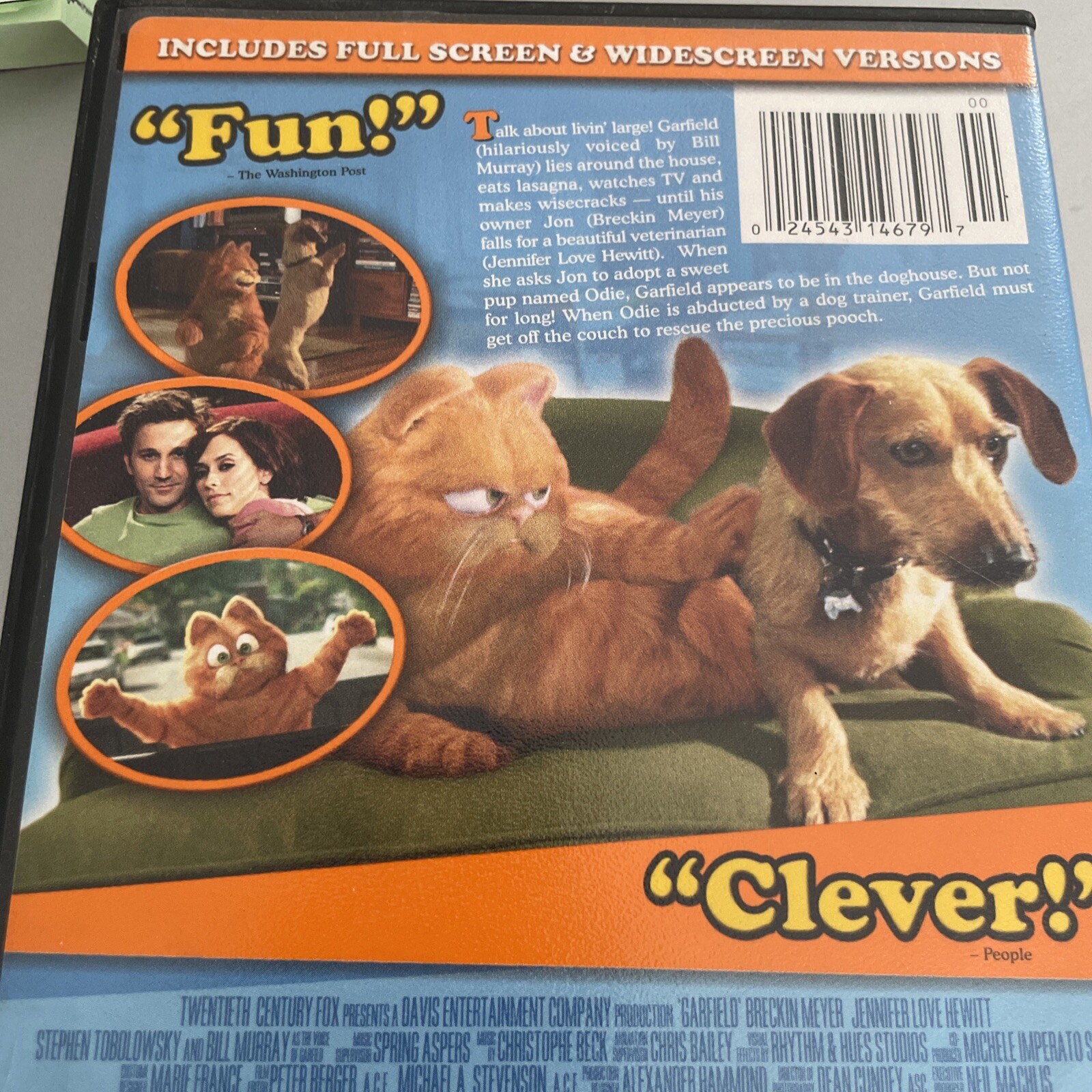 Garfield The Movie DVD Blockbuster Case for sale online | eBay