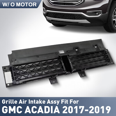 Front Lower Radiator Grille Air Shutter Without Motor For 2017-2019 GMC ...