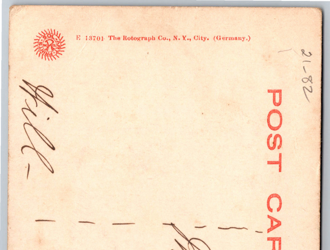 Savannah GA Rice Plantation Georgia Postcard Early 1900s The Rotograph ...