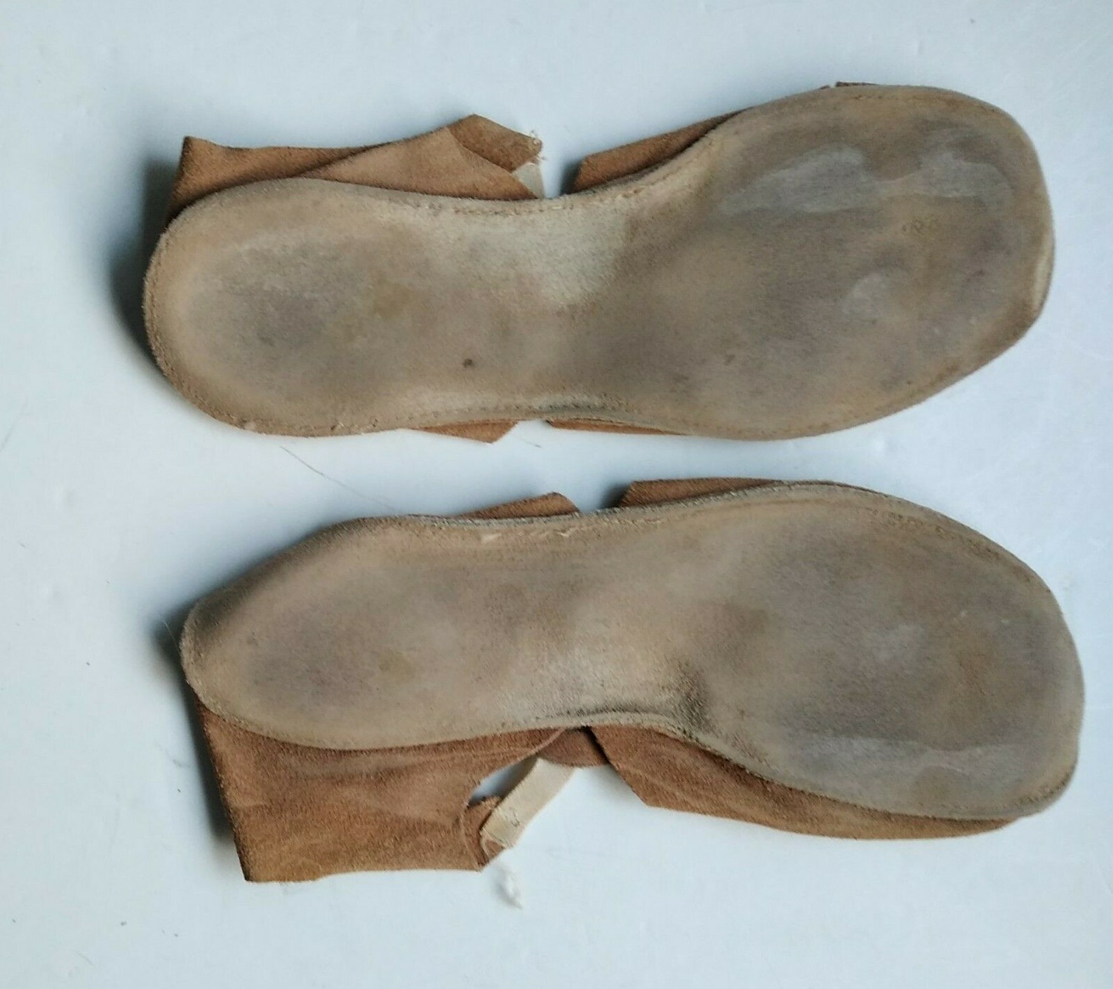 Nancy Hawkins Beige Suede Shoes Slipper Women's Loafers House Shoes. | eBay