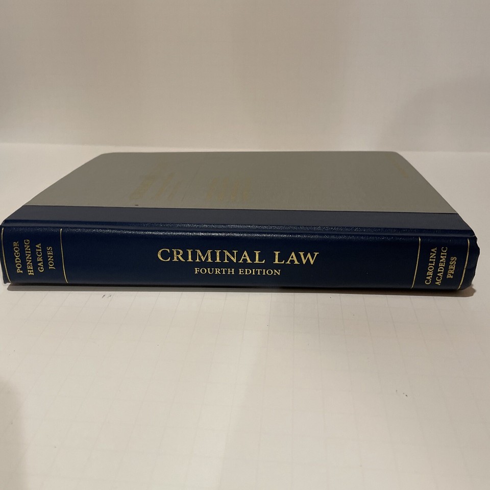 Criminal Law Concepts and Practice 4th edition by Ellen S. Podgor | eBay