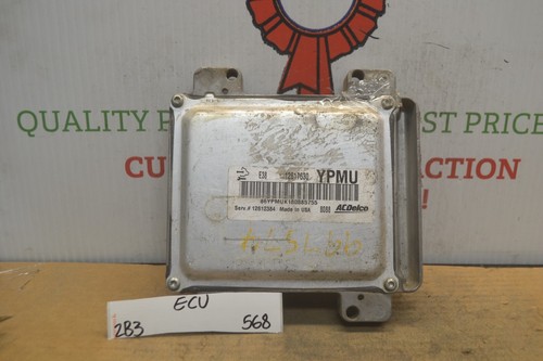 2007-2009 Saturn Aura Engine Control Unit ECU 12612384 Module 568-2B3 ...